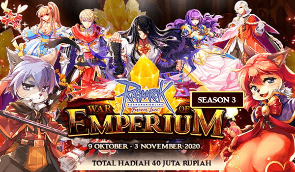 RAGNAROK : FOREVER LOVE | War Of Emperium Season III