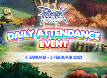 RAGNAROK : FOREVER LOVE | Daily Attendance January
