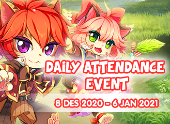 RAGNAROK : FOREVER LOVE | Daily Attendance December