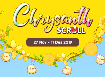 RAGNAROK : FOREVER LOVE | LIMITED ITEM MALL : CHRYSANTH SCROLL