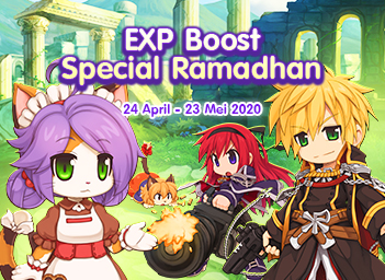 RAGNAROK : FOREVER LOVE | EXP Boost Special Ramadhan